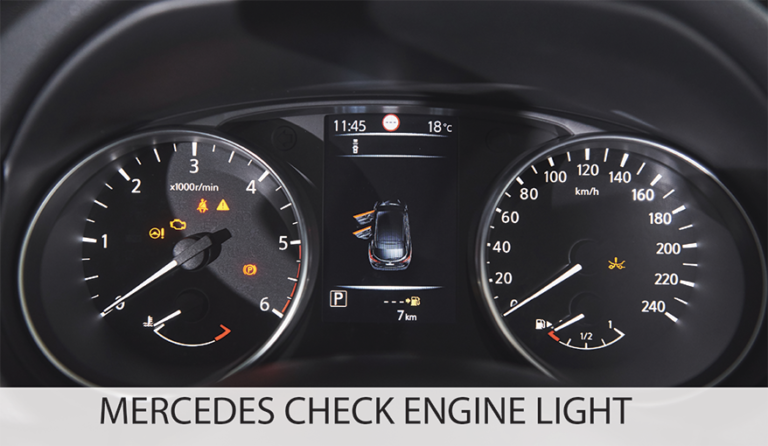 Mercedes Check Engine Light: All You Should Know